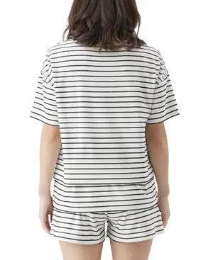 RIPE MATERNITY Jada Stripe Nursing Tee
