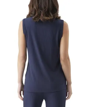 RIPE MATERNITY Rib Nursing Tank - Navy