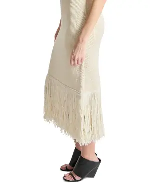 SAINT ART Jovie Fringe Knit Dress