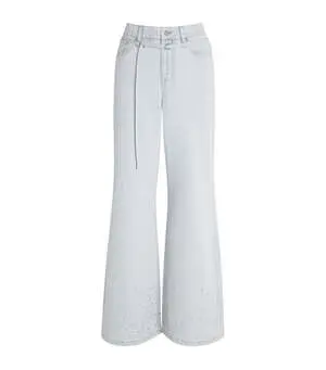 Maje Embellished Jeans For Women