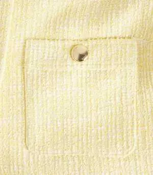 Maje Tweed Cropped Jacket