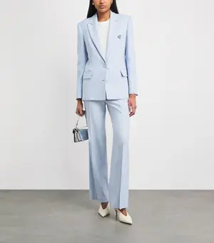 Maje Blazer With Detachable Brooch