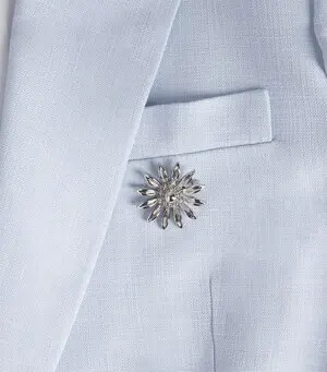 Maje Blazer With Detachable Brooch