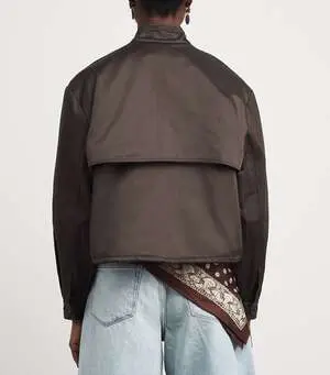 Claudie Pierlot Satin-effect Jacket