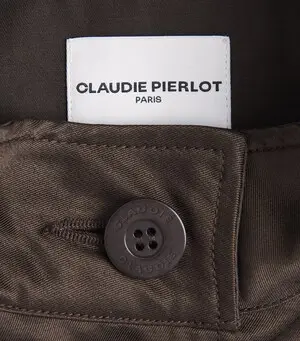 Claudie Pierlot Satin-effect Jacket