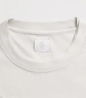 Eleventy Cotton-modal T-shirt - Beige