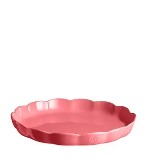EMILE HENRY Ceramic Madeleine Tart Dish - Pink