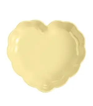 EMILE HENRY Ceramic Madeleine Heart Baking Dish - Yellow