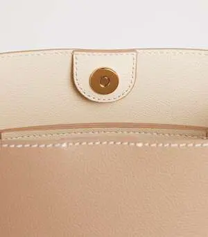 Claudie Pierlot Grained Leather Bucket Bag