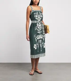 ERES Cotton-silk Lakshya Midi Dress