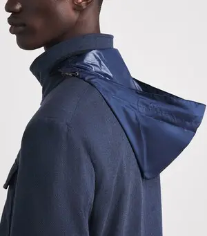 N.peal Linen-cotton Hampton Jacket - Navy