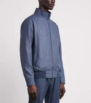 N.peal Silk-wool Reversible Jacket