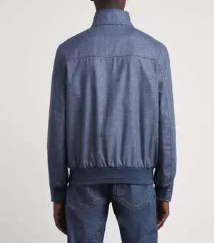 N.peal Silk-wool Reversible Jacket