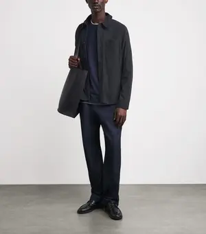 Pal Zileri Suede Overshirt