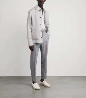 Paul & Shark Linen Chore Overshirt