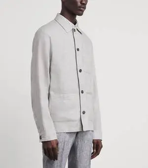 Paul & Shark Linen Chore Overshirt