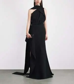 Maticevski Asymmetric Priority Gown - Black
