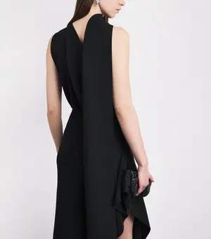 Maticevski Asymmetric Priority Gown - Black