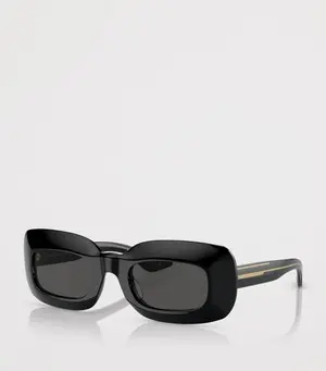 Oliver Spencer X Khaite 1966c Sunglasses - Black