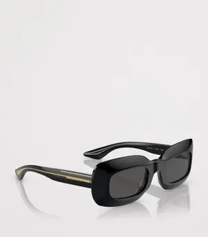 Oliver Spencer X Khaite 1966c Sunglasses - Black