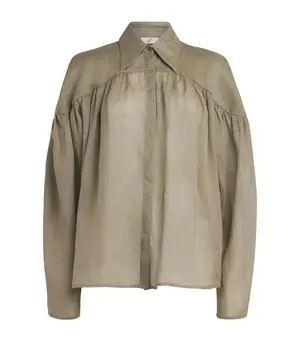 Bite Studios Long-sleeve Ruffled Blouse
