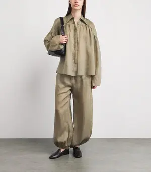 Bite Studios Long-sleeve Ruffled Blouse