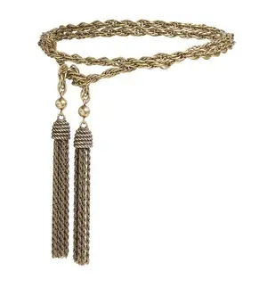Etro Metal Tasselled Belt - Gold