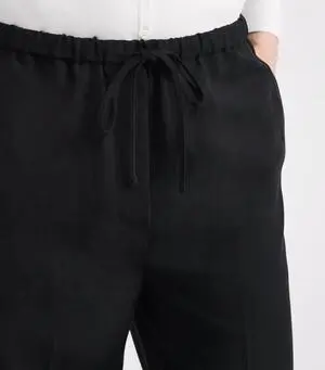 TOTEME Drawstring Fluid Trousers