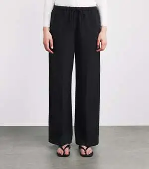 TOTEME Drawstring Fluid Trousers