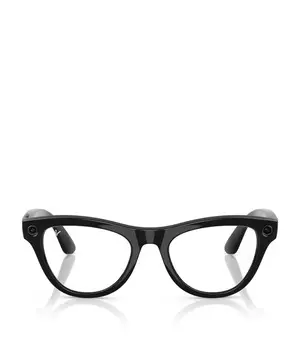 Ray-ban X Meta Skyler Full Rim Sunglasses - Black