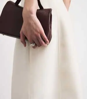Bite Studios Sharp A-line Midi Skirt