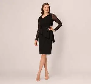Adrianna Papell Peplum Cocktail Dresses