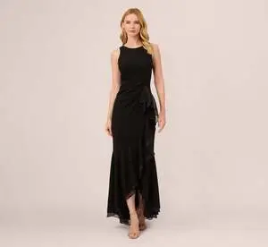 Adrianna Papell Crewneck Evening Dresses