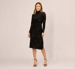 Mock Neck Cocktail Dresses