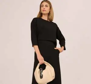 Adrianna Papell Plain Kaftans Tunics