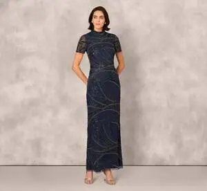 Aidan Mattox Sequined Evening Dresses