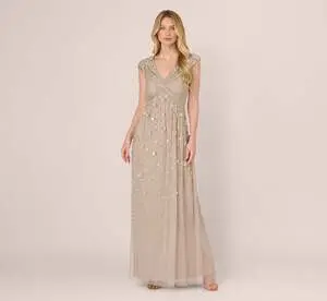 Adrianna Papell Embellished Evening Dresses