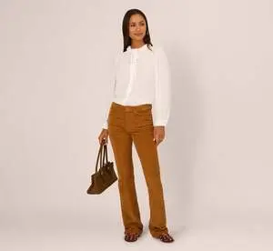 Adrianna Papell Tie Detailed Tops