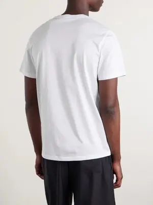 Moncler Logo-appliquéd Cotton-jersey T-shirt