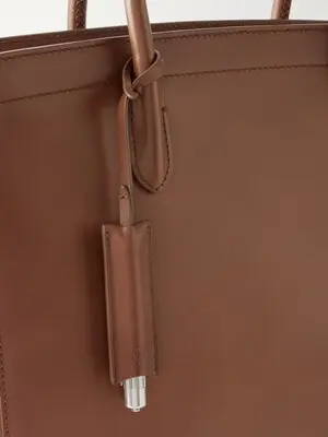 Dunhill Century 33 Patina-leather Tote Bag - Brown