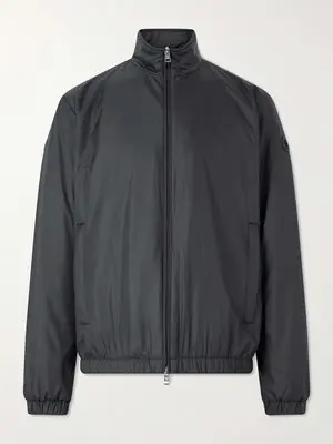 Moncler Logo-appliquéd Shell Jacket - Black
