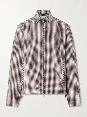 Moncler Checked Cotton-blend Jacket