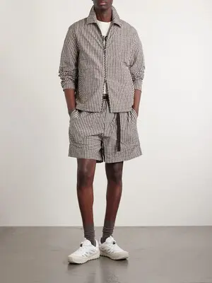 Moncler Checked Cotton-blend Jacket
