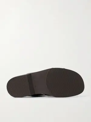 John Lobb Seaford Full-grain Leather Sandals - Brown