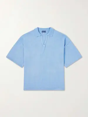 Blue Blue Japan Polos For Men