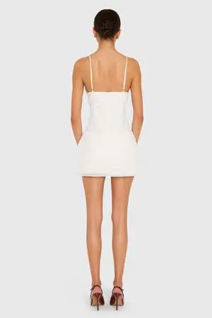 Amanda Uprichard Mirabelle Mini Skort Romper