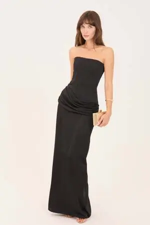 Amanda Uprichard Rue Gown - Black