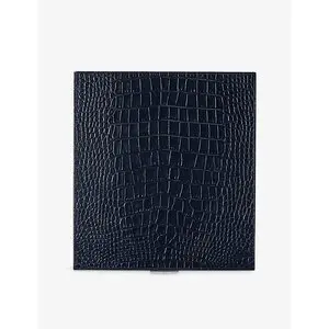 Smythson Mara Lockable Leather Watch Box