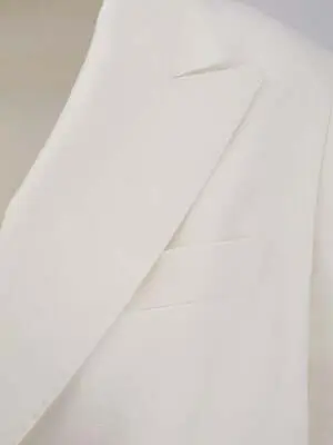 Tagliatore Jasmine Linen Suit - White