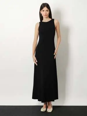 Max Mara Stretch Viscose Long Dress